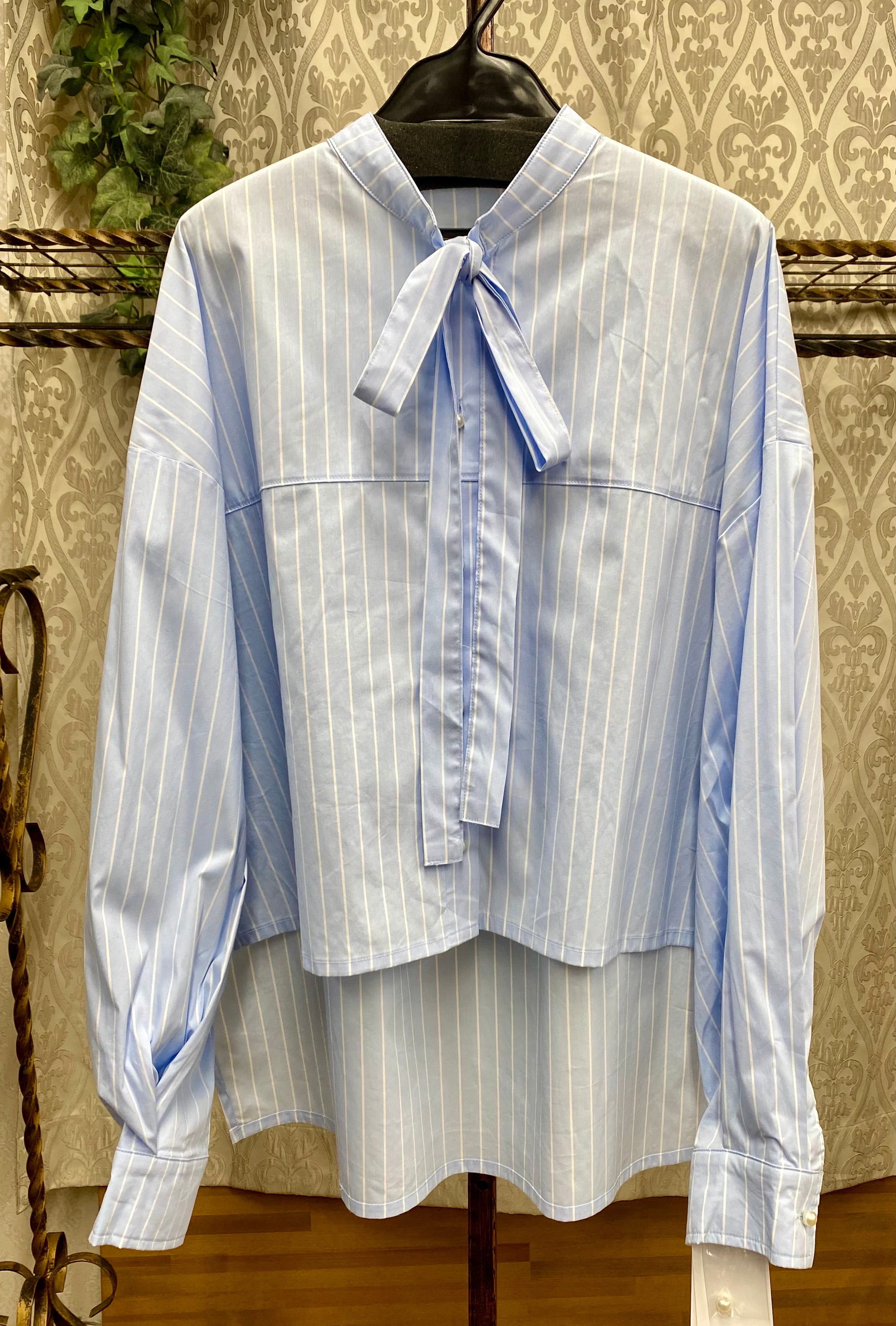 リボンパール鈕ブラウス – q.b.cの公式オンラインストア