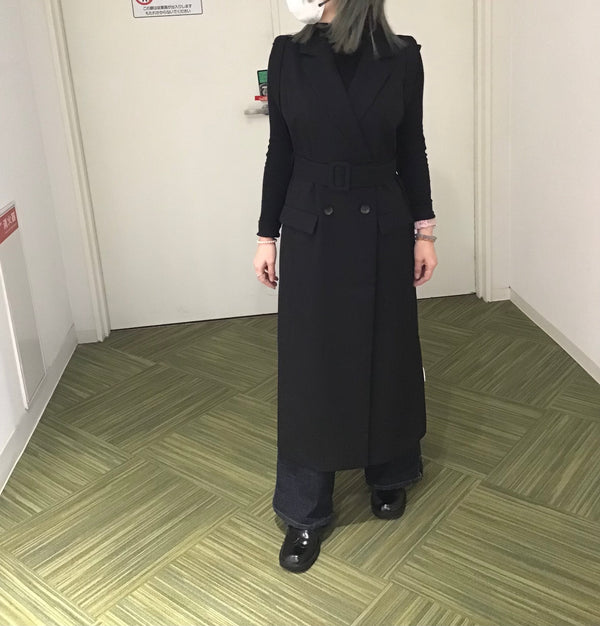 サスペンダーベルト付きジレ – q.b.cの公式オンラインストア